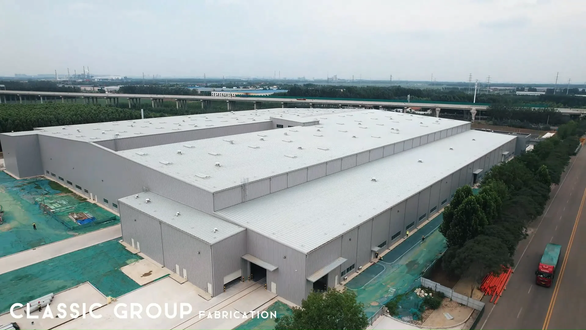 Steel Frame Warehouse H Beam Structure With Sandwich Panel - Buy Steel ...