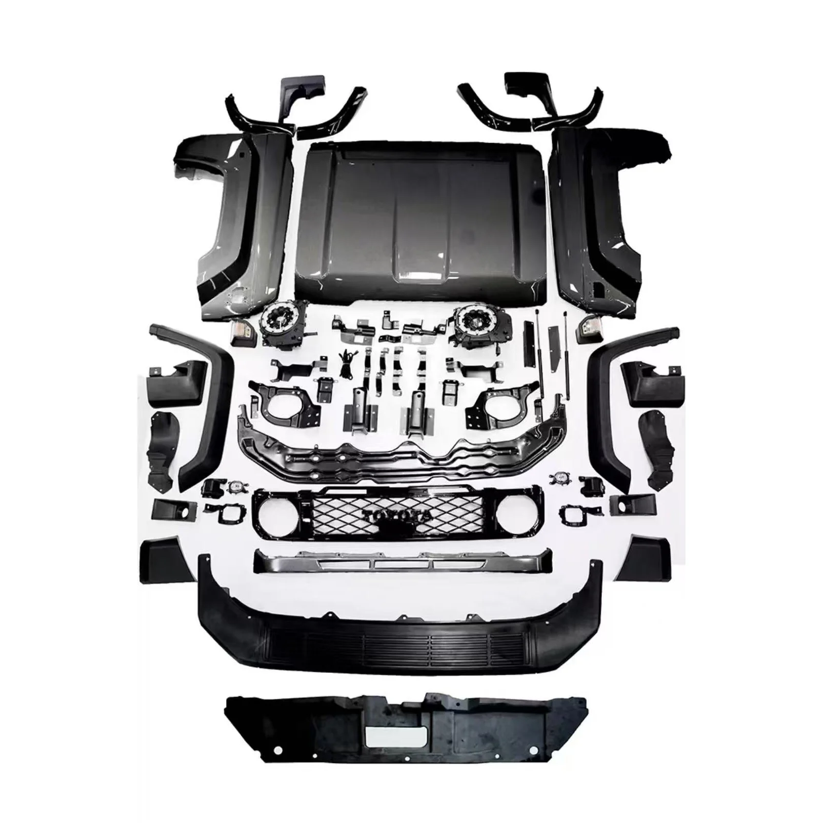 Lc76 Bodykit For Toyota Land Cruiser Upgrade To Lc76 2024 New Hot Sale ...