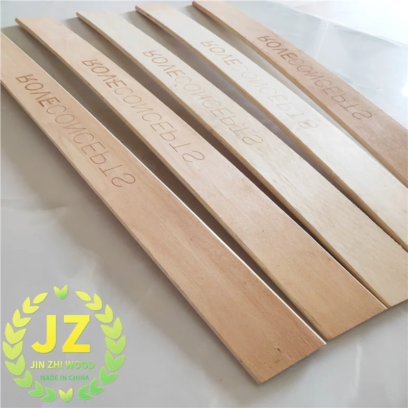 Hot Sell 2023 Wooden Bed Slatted Flat Birch Bed Slats LVL Bed Slats ...