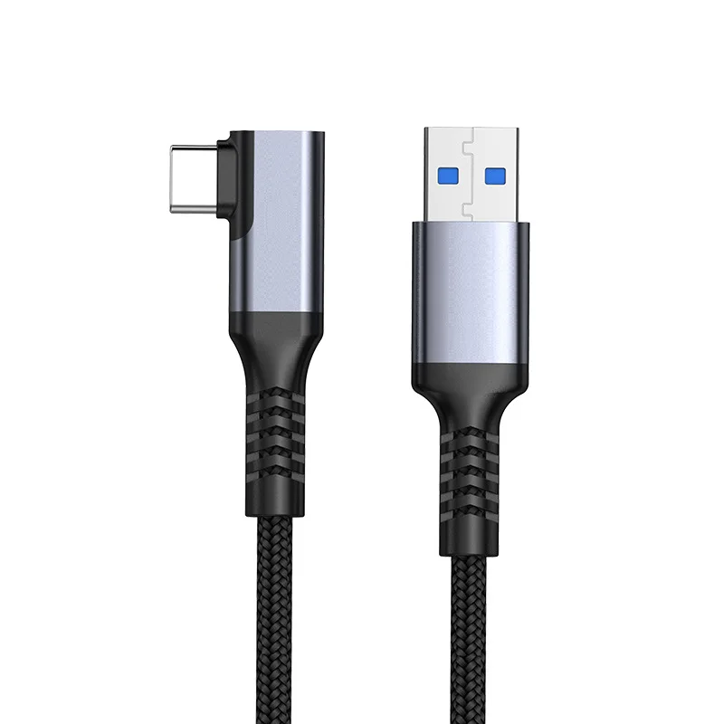 Vr Cable Usb3.0 To Type C90 Degree Elbow 5g High Speed Transmission 3a ...