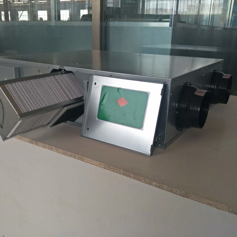 Industrial-style HVAC Air Exchanger for Efficient Ventilation