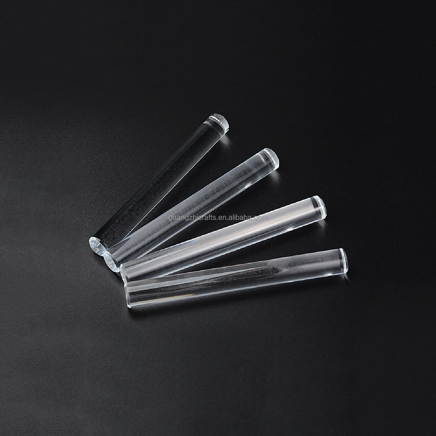 High Transparency Acrylic Cylinder Rod Clear Acrylic Cylinder Display ...