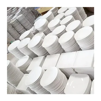 Hot Sell Cheap Restaurant Plate Ceramic Bulk Plates Bowls Saucers ...