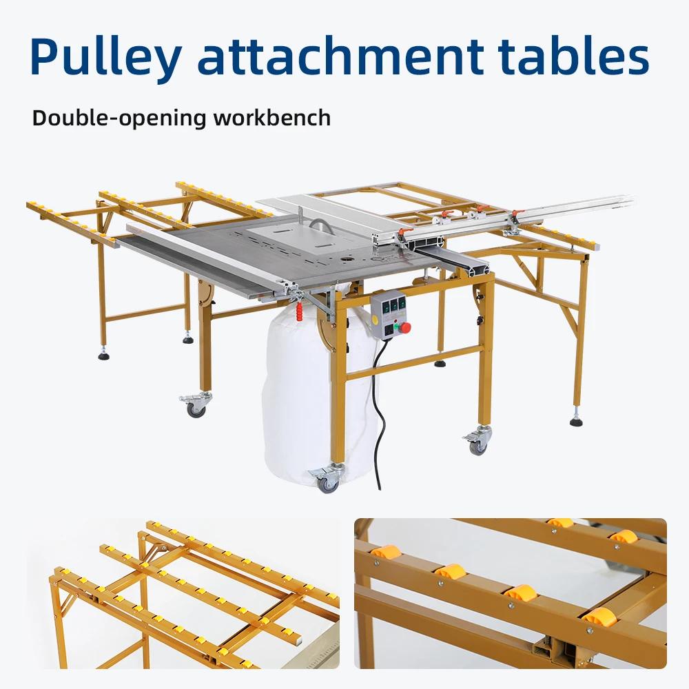 Multifunctional Table Saw - Precision Wood Cutting Tools