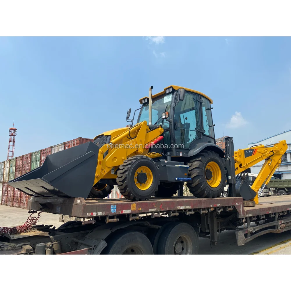 New 4x4 Backhoe Loader CLG777A with High Quality| Alibaba.com