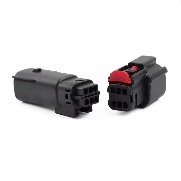 6 Pin Male Female Automotive Connector Harness Headlight Plug 33472 ...