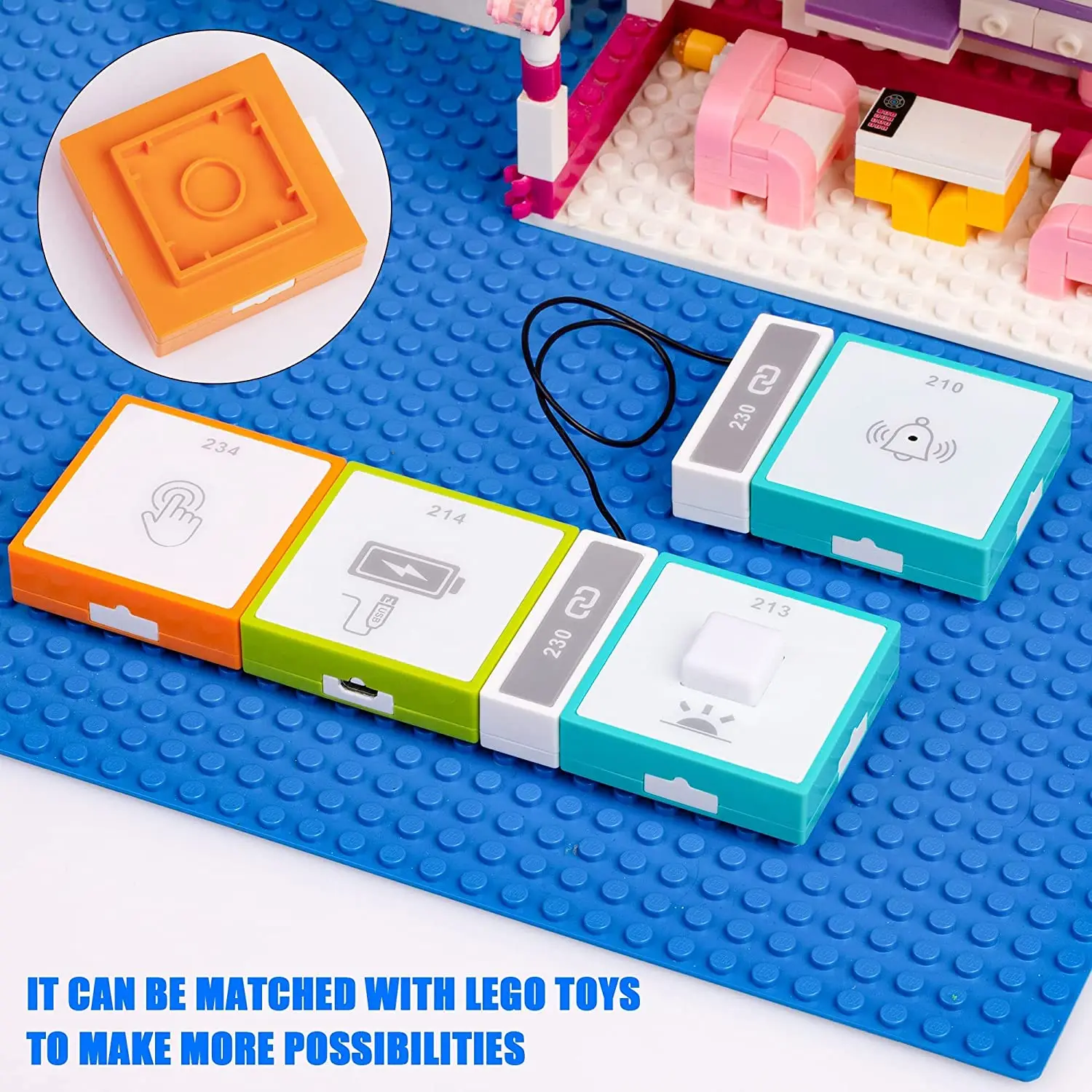 Diy Educational Learning Science Building Blocks Stem Kit For Kids ...