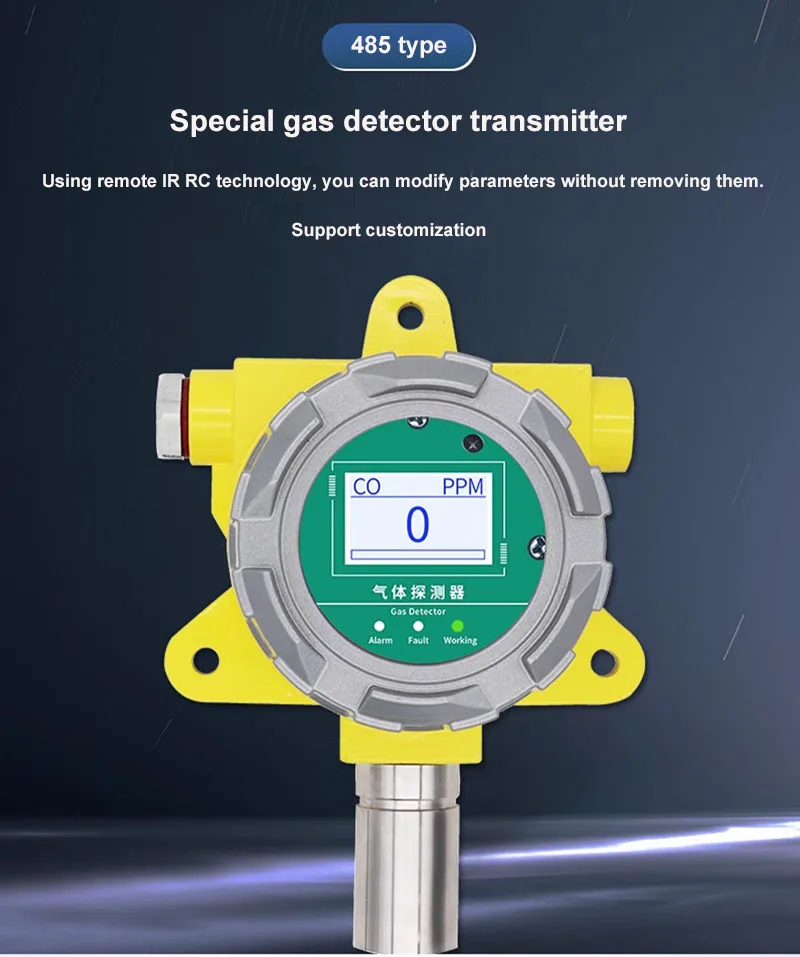 Gas Detector Flameproof Shell Combustible Gas Oxygen Carbon Monoxide ...