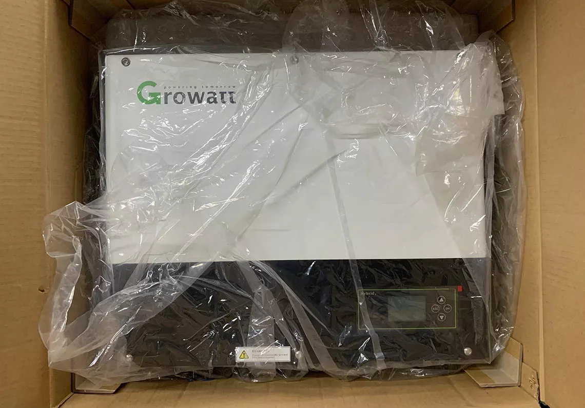 Growatt 3kw 4kw 5kw 6kw Hybrid Solar Inverters Sph3000 Sph6000 Solar ...