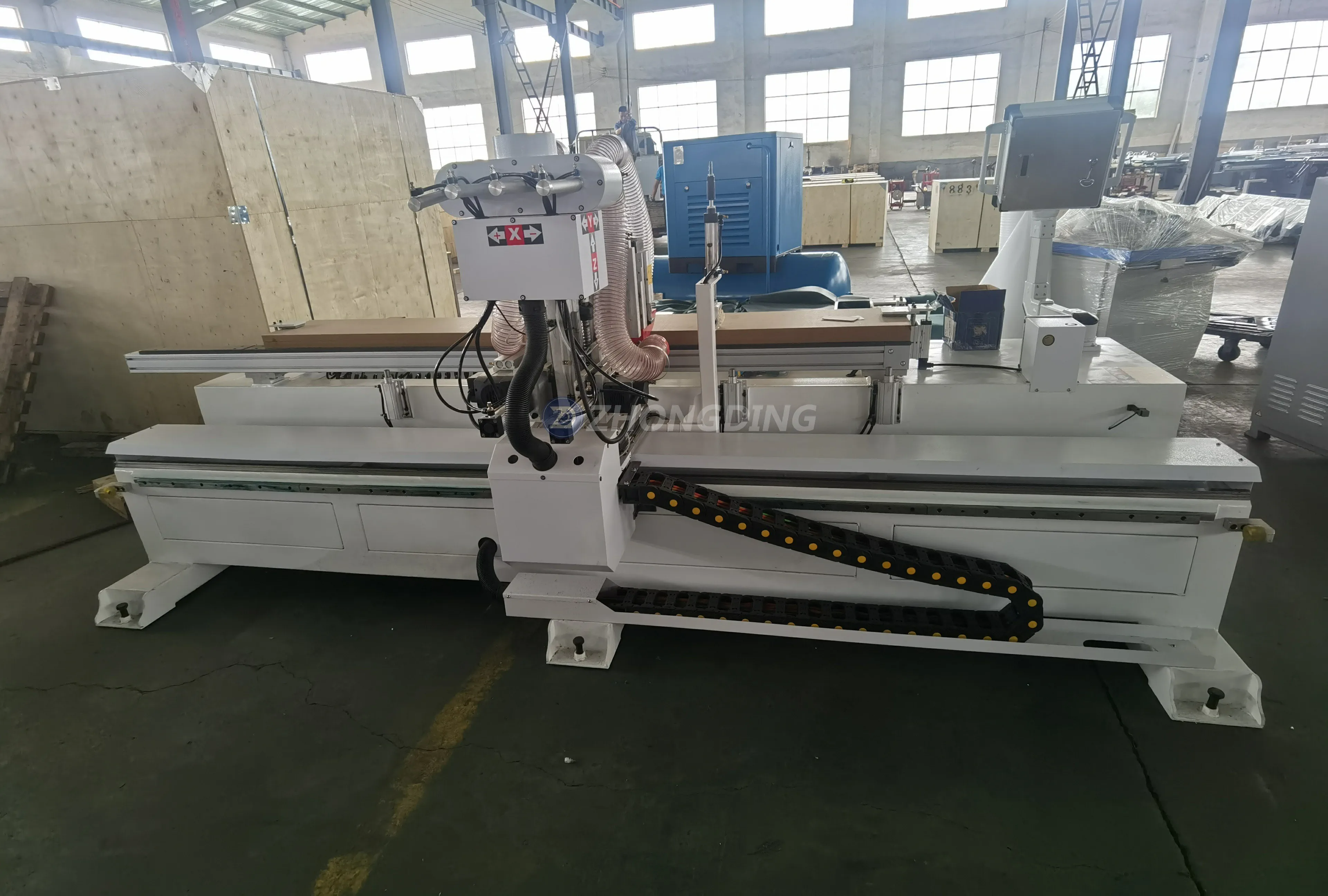 Cnc Type Door Lock And Door Hinge Drilling Machine Door Lock Mortising ...