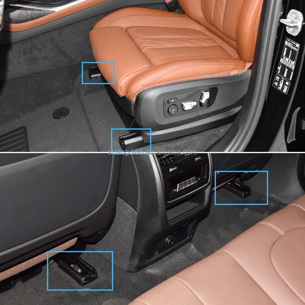 Interior Car Seat Sliding Track Rail Cover Trim for BMW