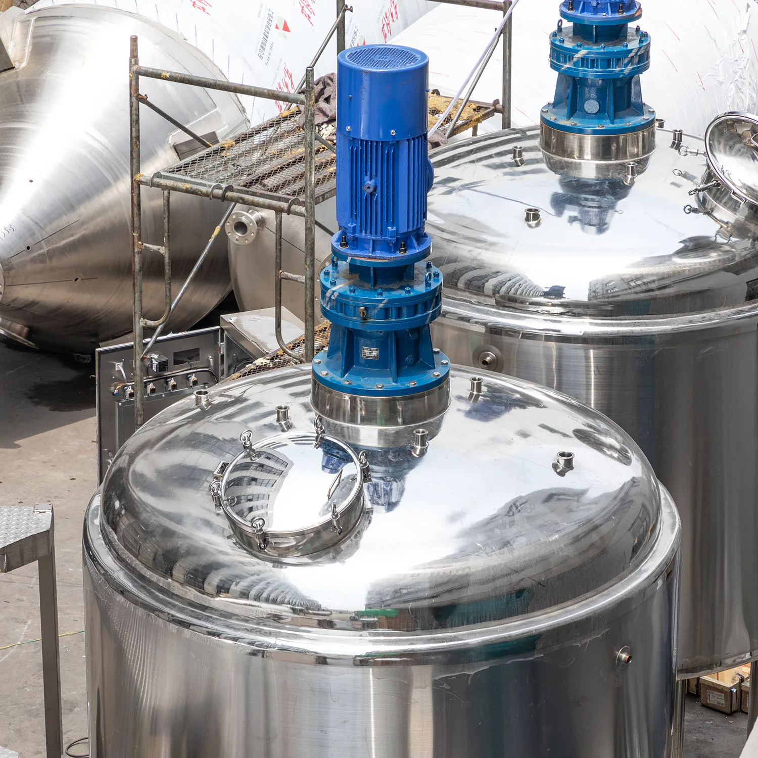 Sus 304 Sus 316 Stainless Steel Jacketed Mixing Tank Price - Buy ...