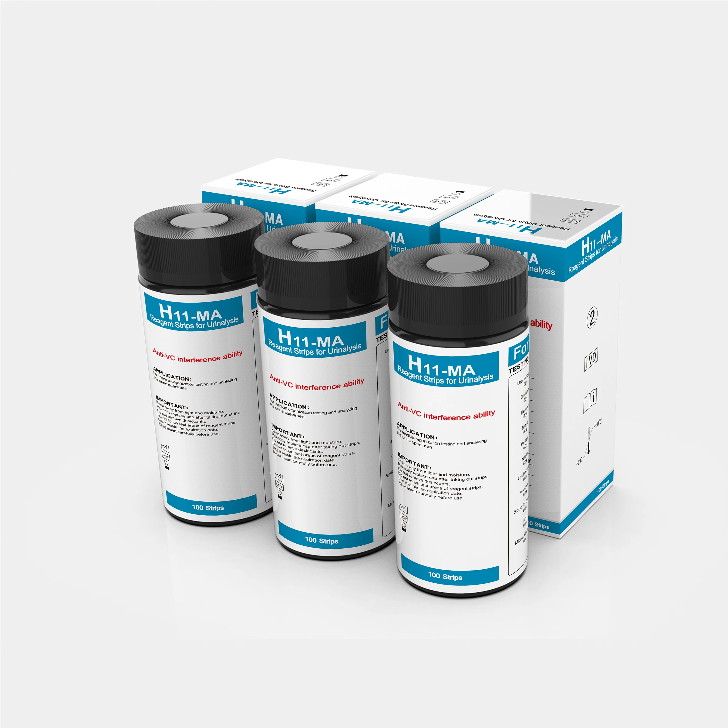 URS-11MA Urine Test Strips - Rapid & Reliable Urinalysis