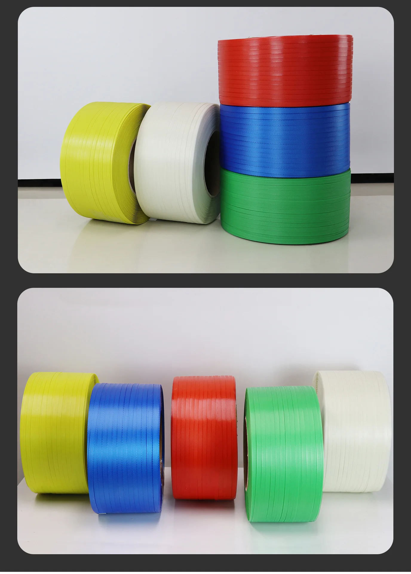Pp Strapping Roll Plastic Packing Strip For Pallet - Buy Pp Pack Strap ...