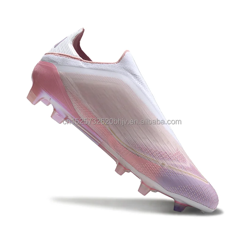 2025 Men's High Ankle Indoor Soccer Shoes Cheap Rubber Sole Sports Turf ...