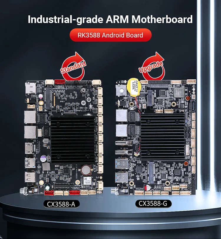 Rockchip RK3588 Board - 8K Multi-Display Android Motherboard