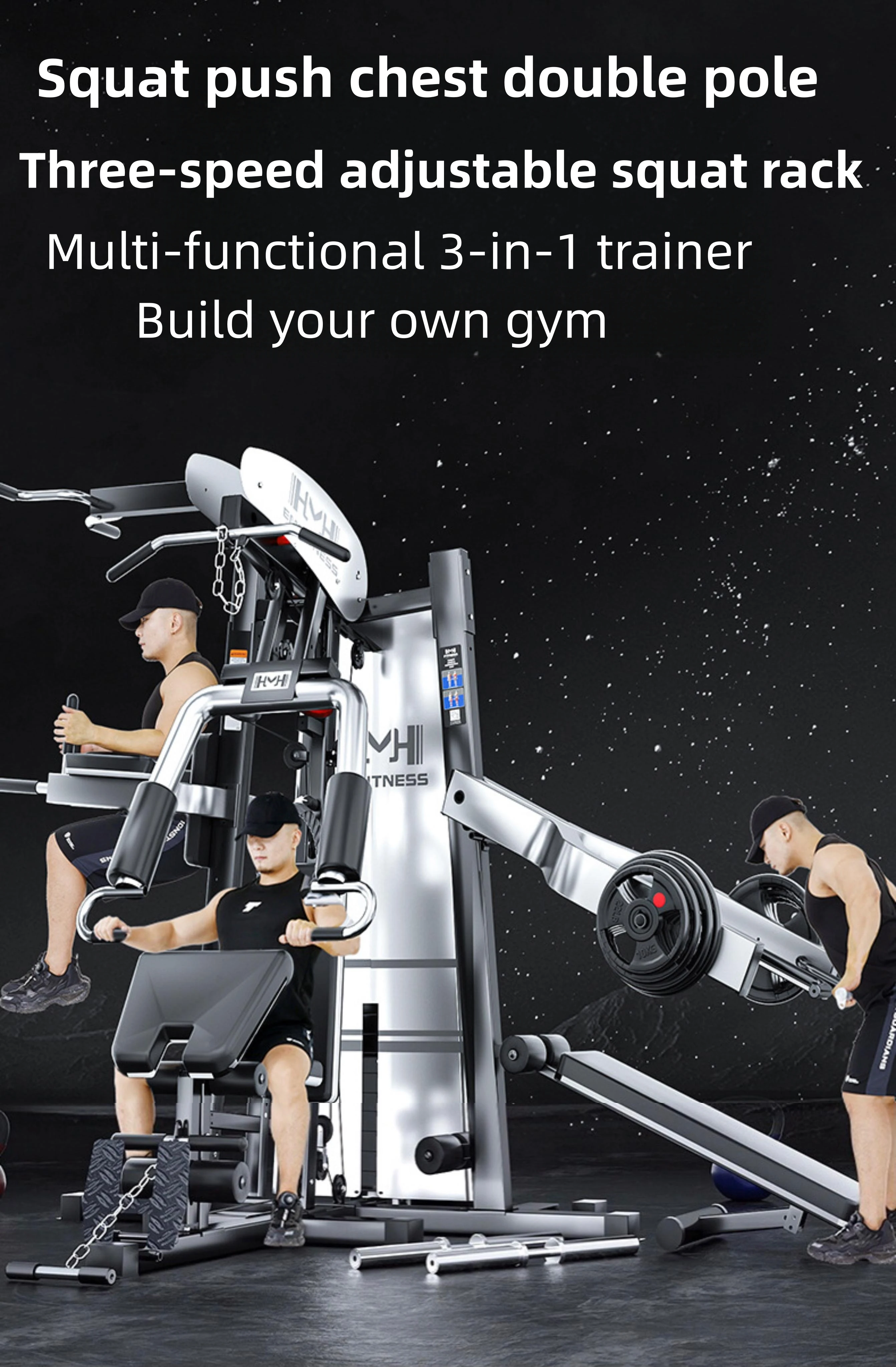 Multifunctional Training Machine - Eco-Friendly Gym Equipment