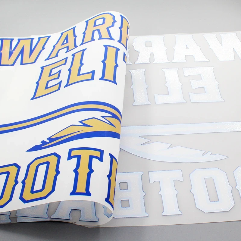 Custom Logo Heat Press Transfer Printing - High Quality