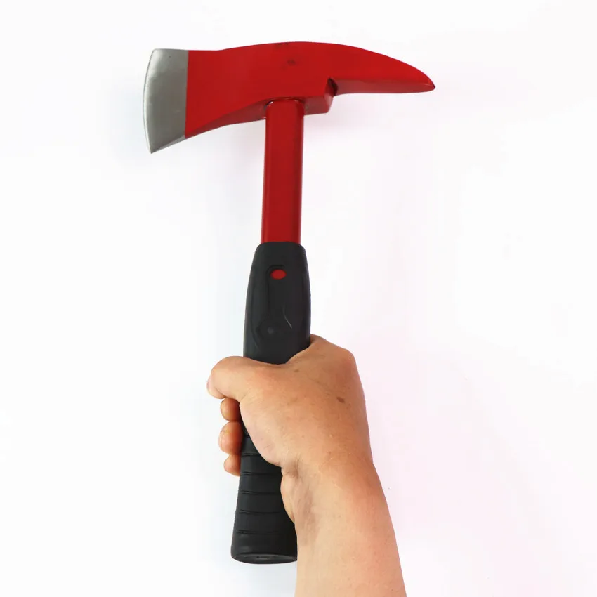 Fire Emergency Axe - Durable Steel Pipe Handle Multitool