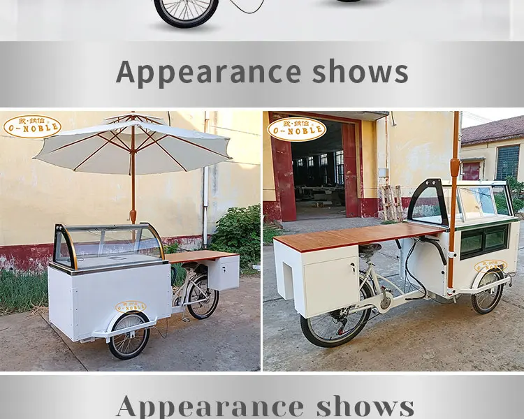 Bigger Freezer Bike 200L Ice Cream Tricycle for Sale