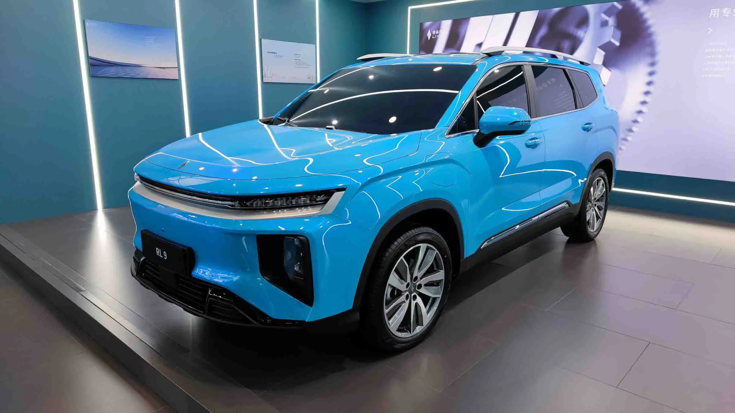 Geely Livan 9 Comfortable Electric Car Suv Chinese New Energy Vehicle ...