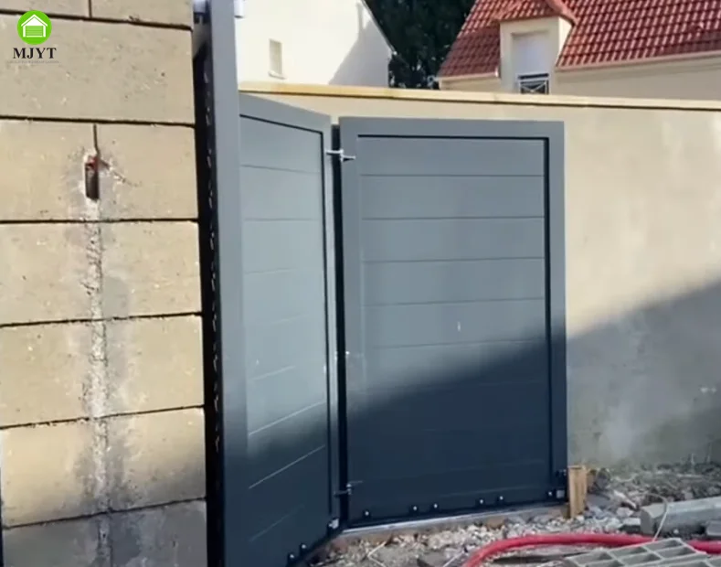 90 Degrees Angle Gate - Rotating Track Automatic Door Corner