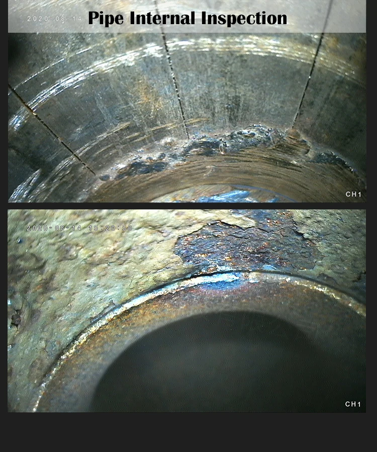 Industrial Borescope Inspection Camera Internal Sewer Drain Pipe ...