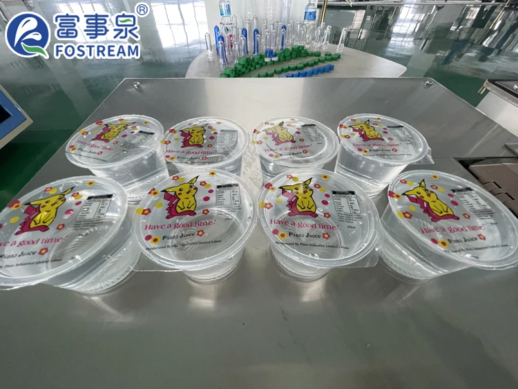 Fully Automatic Forming Filling Sealing Plastic Pet Cup Water Filler ...