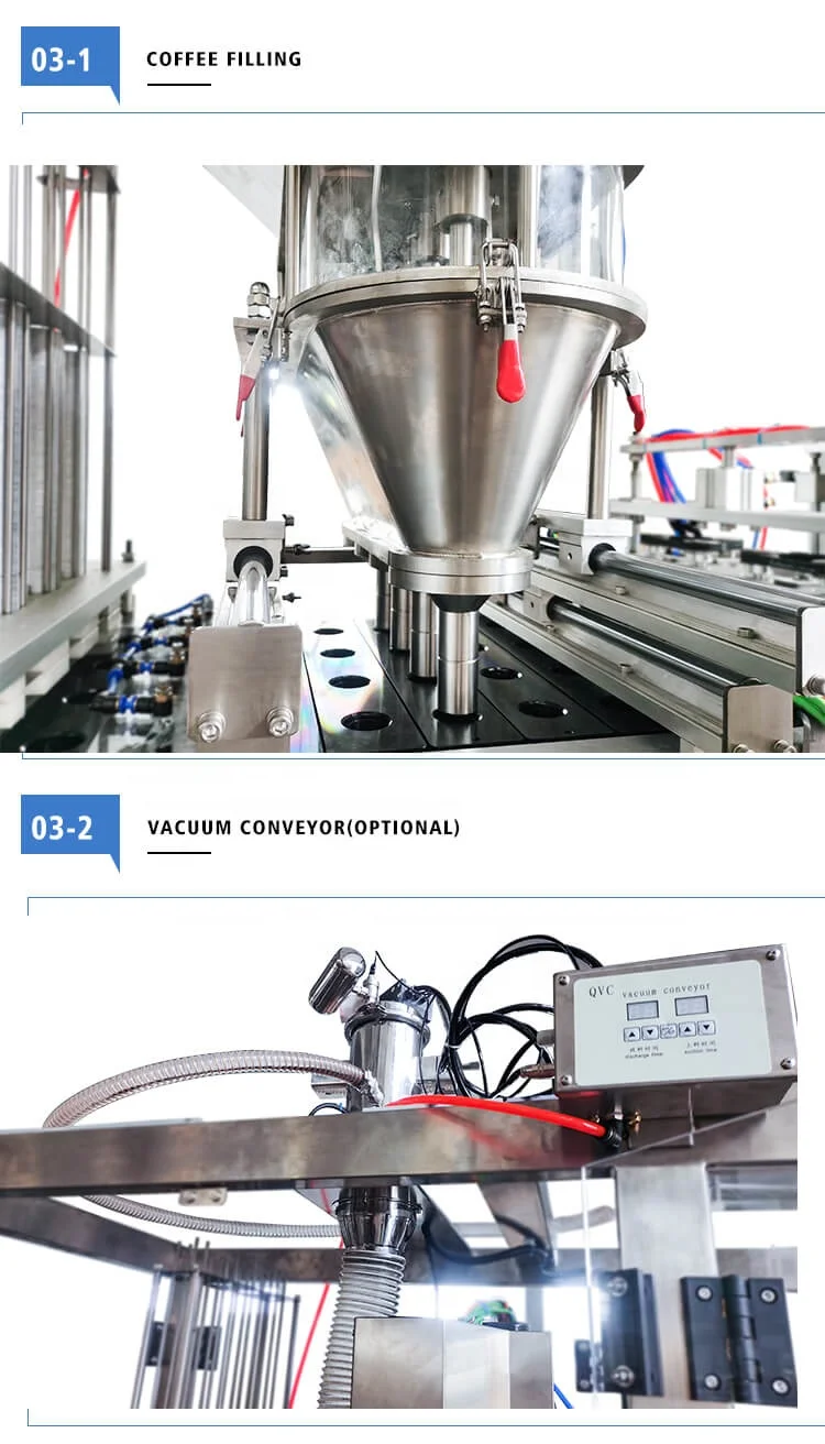 Automatic Coffee In Cup Filling And Sealing Machine - Buy Coffee ...