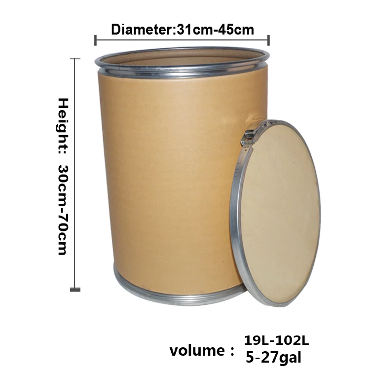 Cardboard Barrels for Chemical Medicine Packaging - Eco-Friendly Fibre ...