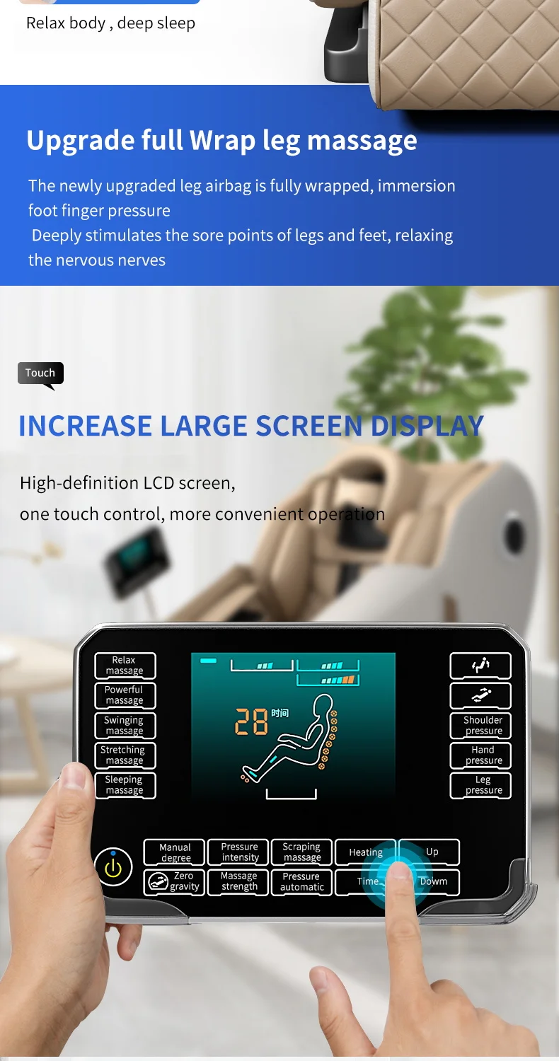 2023 SL Track 4D Full Body Zero Gravity Massage Chair