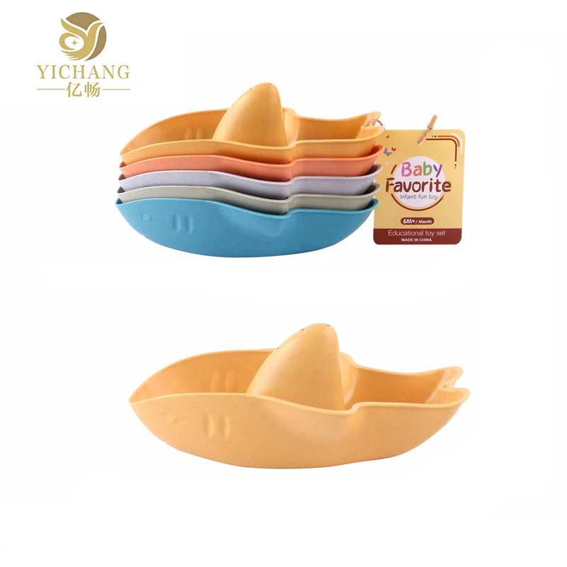 5 PCS Toddlers Educational Little Boat Little Boat Train Float Toy ...