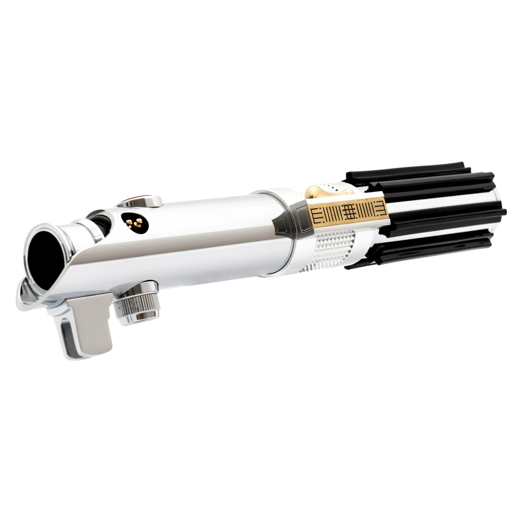 HL SABER Anakin Black/Silver Lightsaber Flashing Led Module Dueling ...