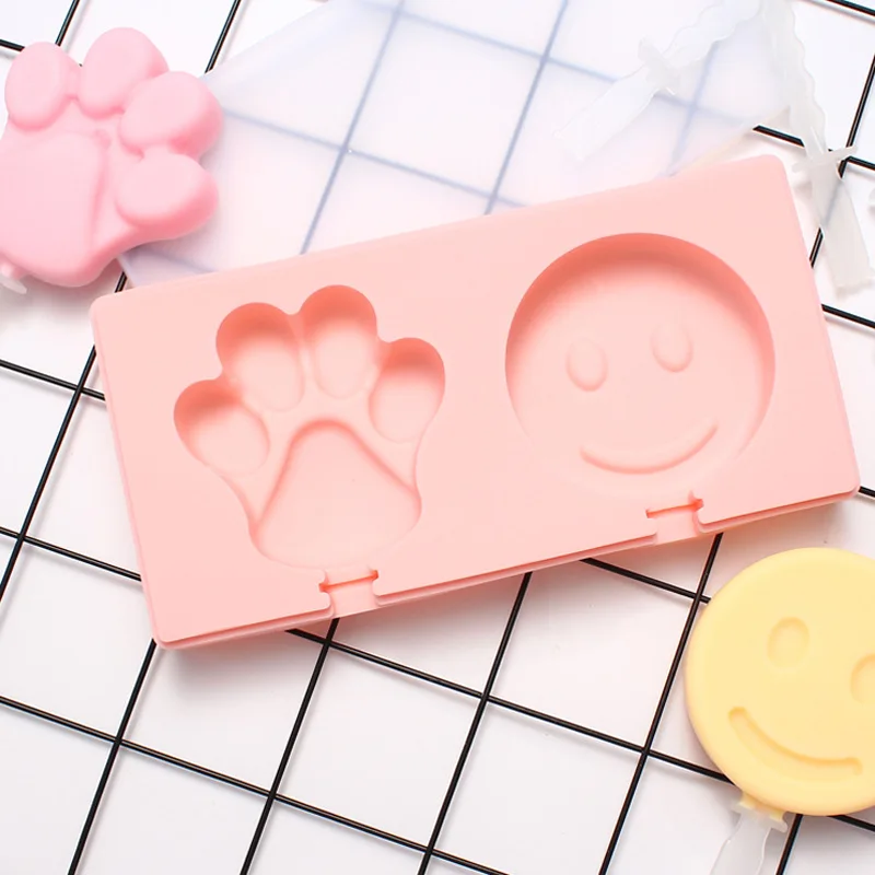 DIY Cute Cartoon Snowman Hippo Shape Self Made Ice Cream Food Grade ...