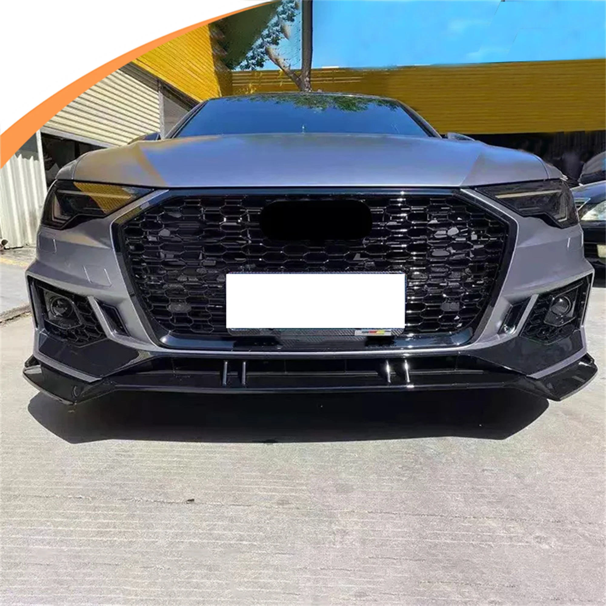 Front Bumper Rear Diffuser Side Skirt Body Kit for audi A6 C6 ...