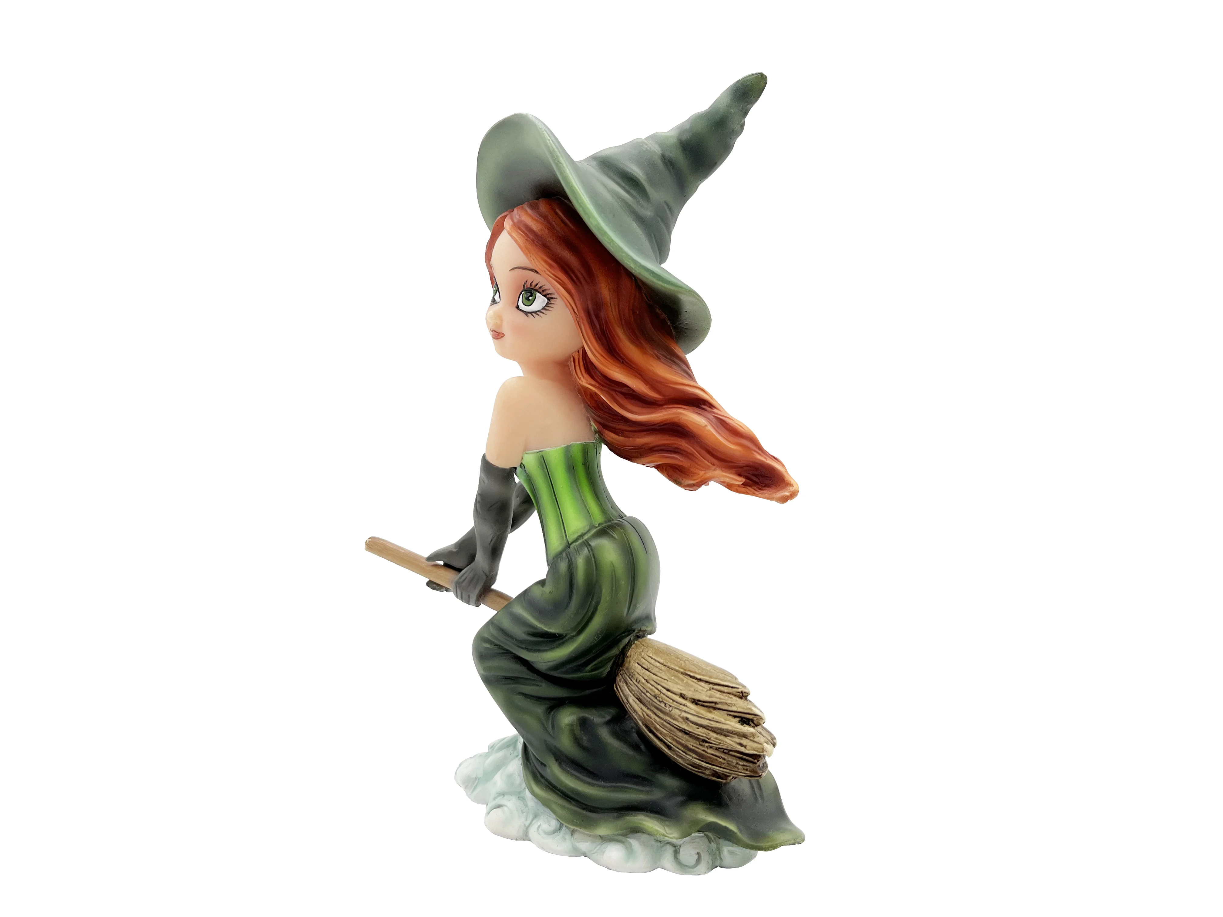 OEM Customize Poly Resin Witch Figurine Home Decor Statue Witch Craft ...