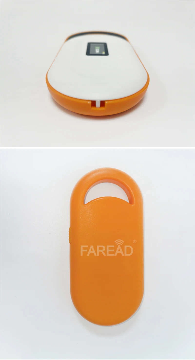 Portable USB RFID Micro Chip Reader 134.2kHz Pet Temperature Scanner ...