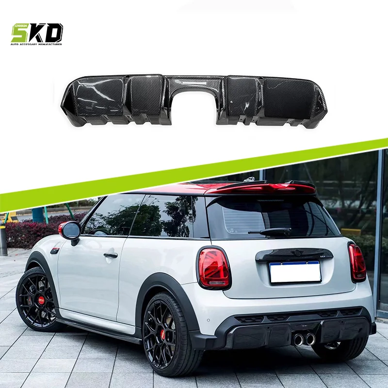 For 2021+ MINI F56 JCW 3D Style Dry Carbon Rear Diffuser Lip| Alibaba.com