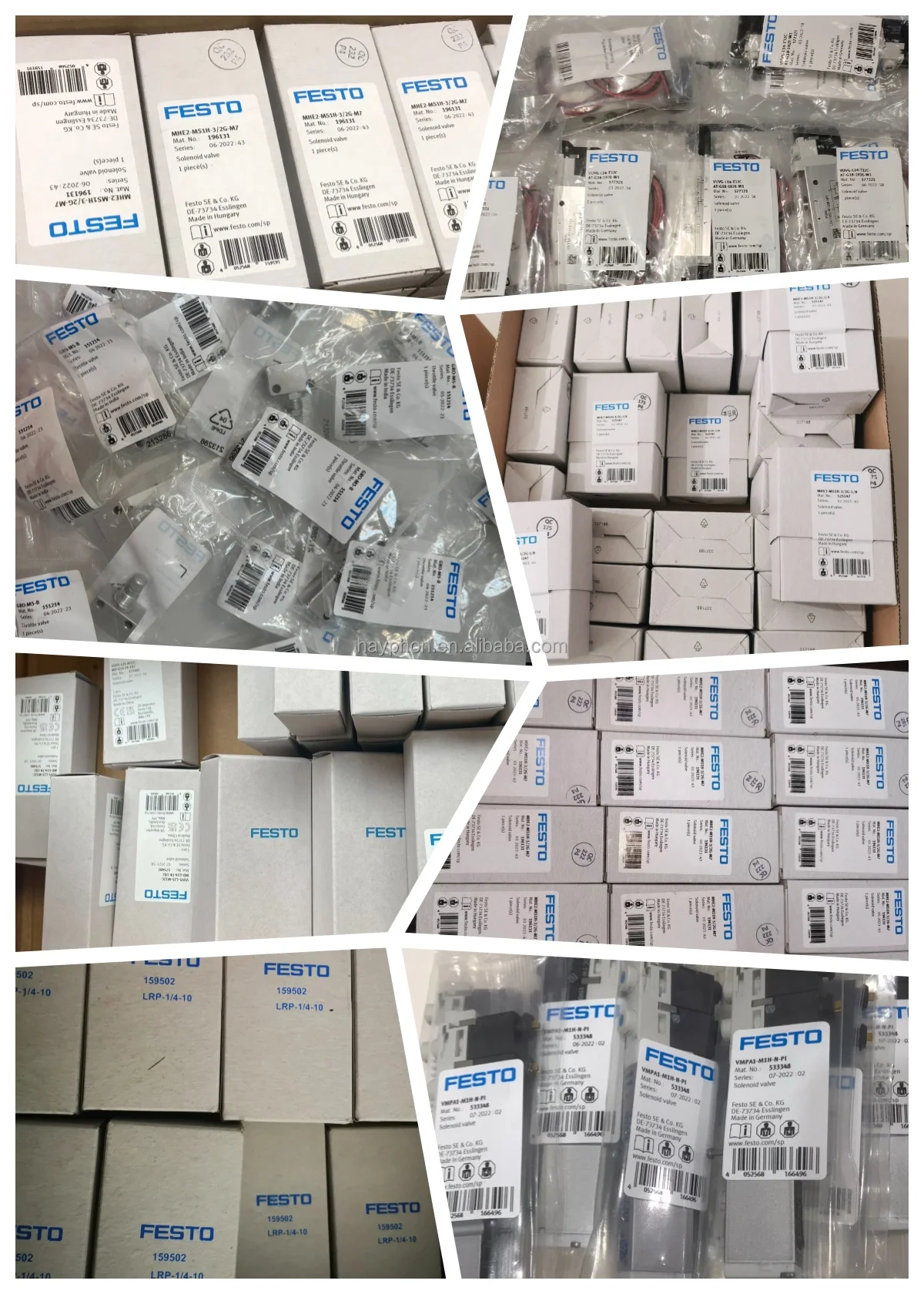 Pneumatic Components Festos Solenoid Valve MFH-5/3G-D-1-C 150982 ...