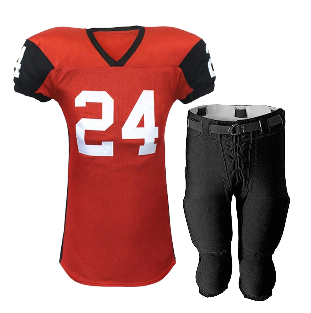 Adult Competitive Season Game American Football Match Uniform Jersey ...