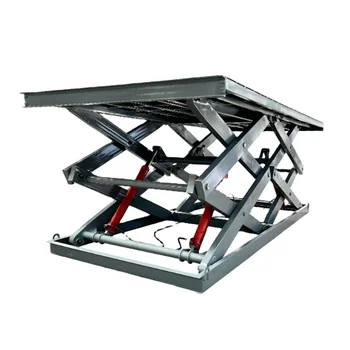 Hydraulic Table Lift Scissor Stasonary Scissor Lifting Platform Fix ...
