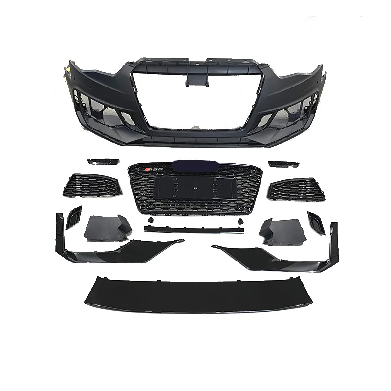 Rs5 B9 Front Bumper With Grill For Audi A5 S5 B8.5 Facelift Rs5 Bodykit ...