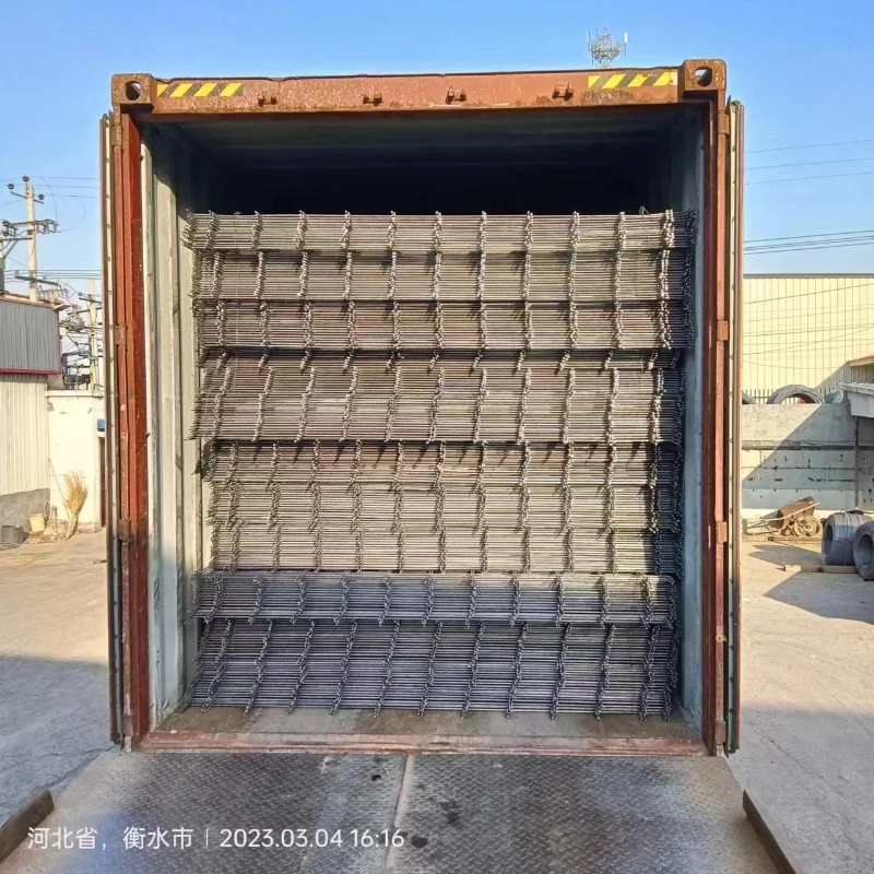 Construction Material Rebar Steel Deformed Concrete Reinforcing Welded ...