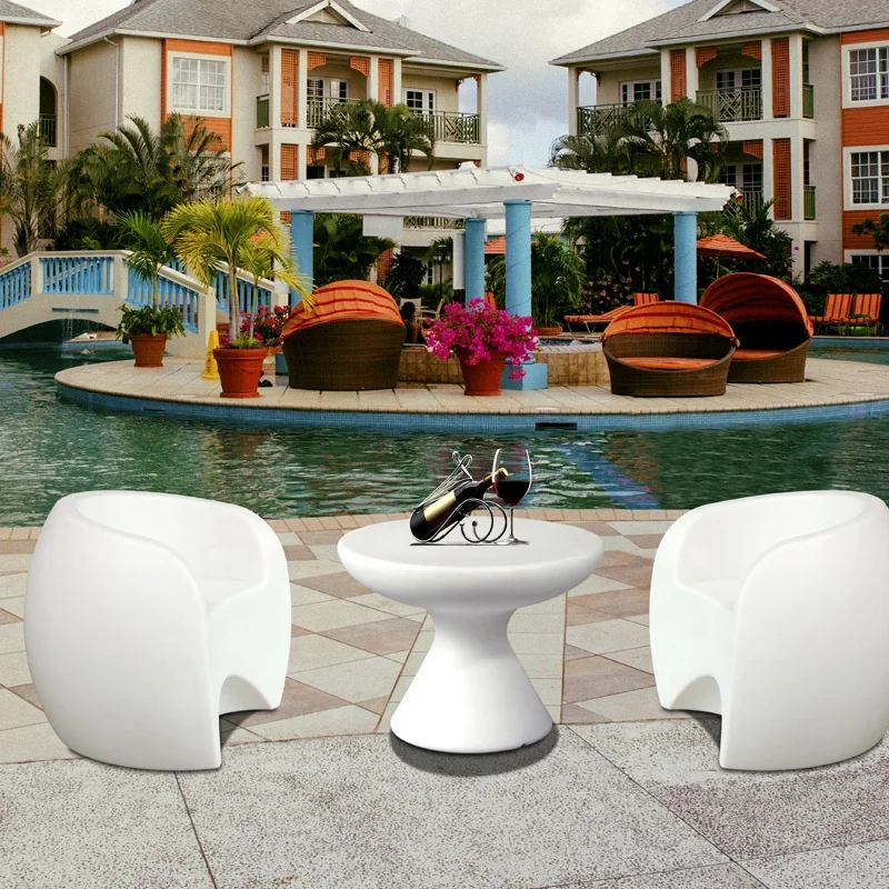 Outdoor Furniture Swimming Pool Side Table for Garden Villa Uv ...
