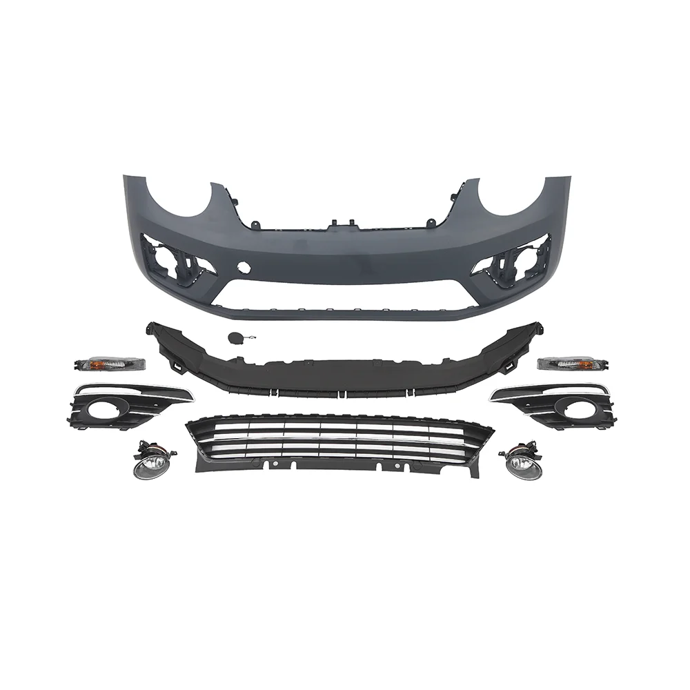 K-SEEK car bumper assy auto retrofit front body kit For VW Beetle R ...