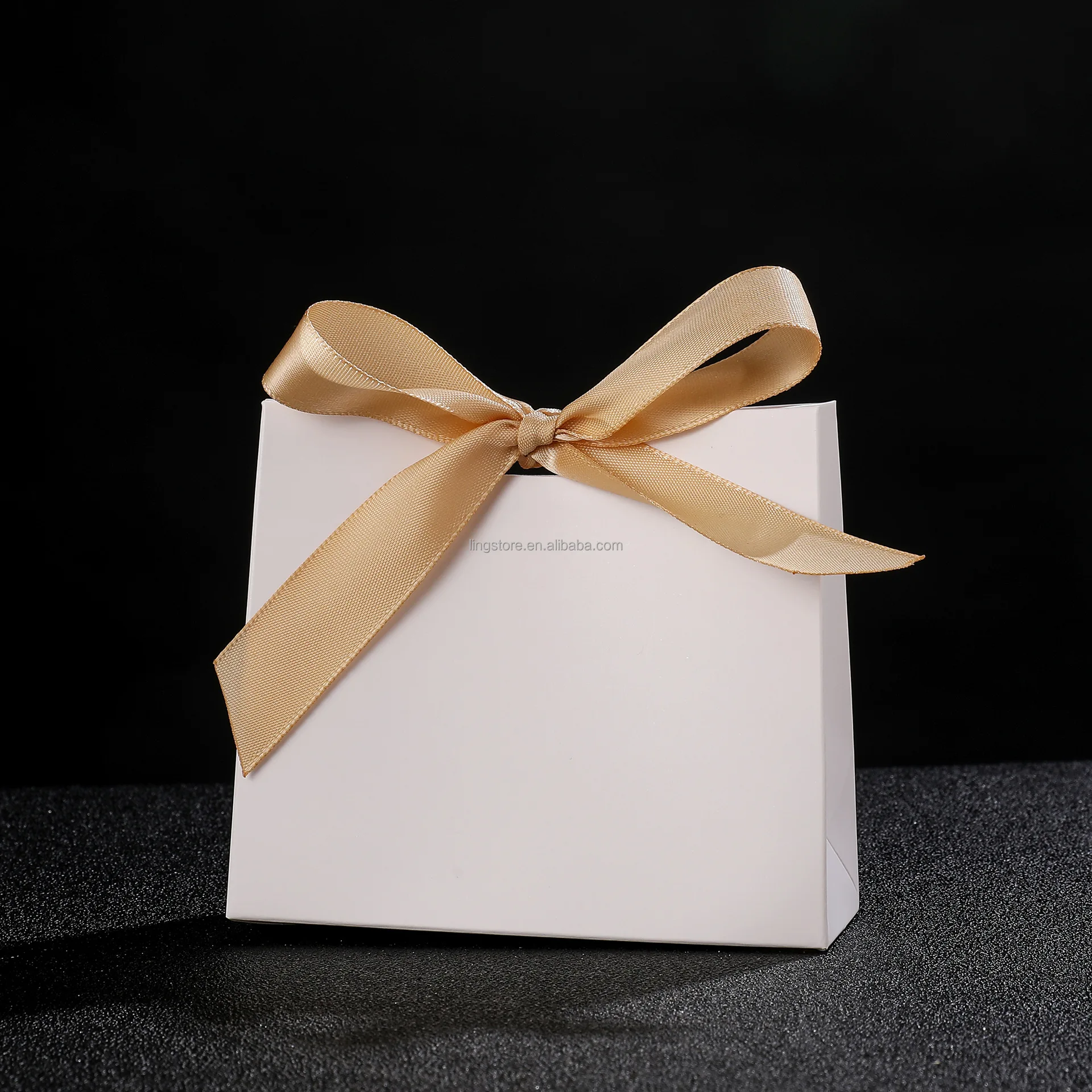Luxury Personalised White Gift Kraft Paper Candy Bags