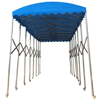 Car Parking Use Retractable Canopies Garage Push And Pull Event Storage ...