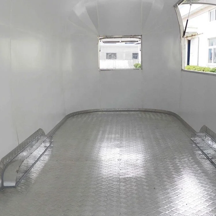 Oem Mobile Food Car Stainless Steel Outdoor Kitchen Food Trailer Cart ...