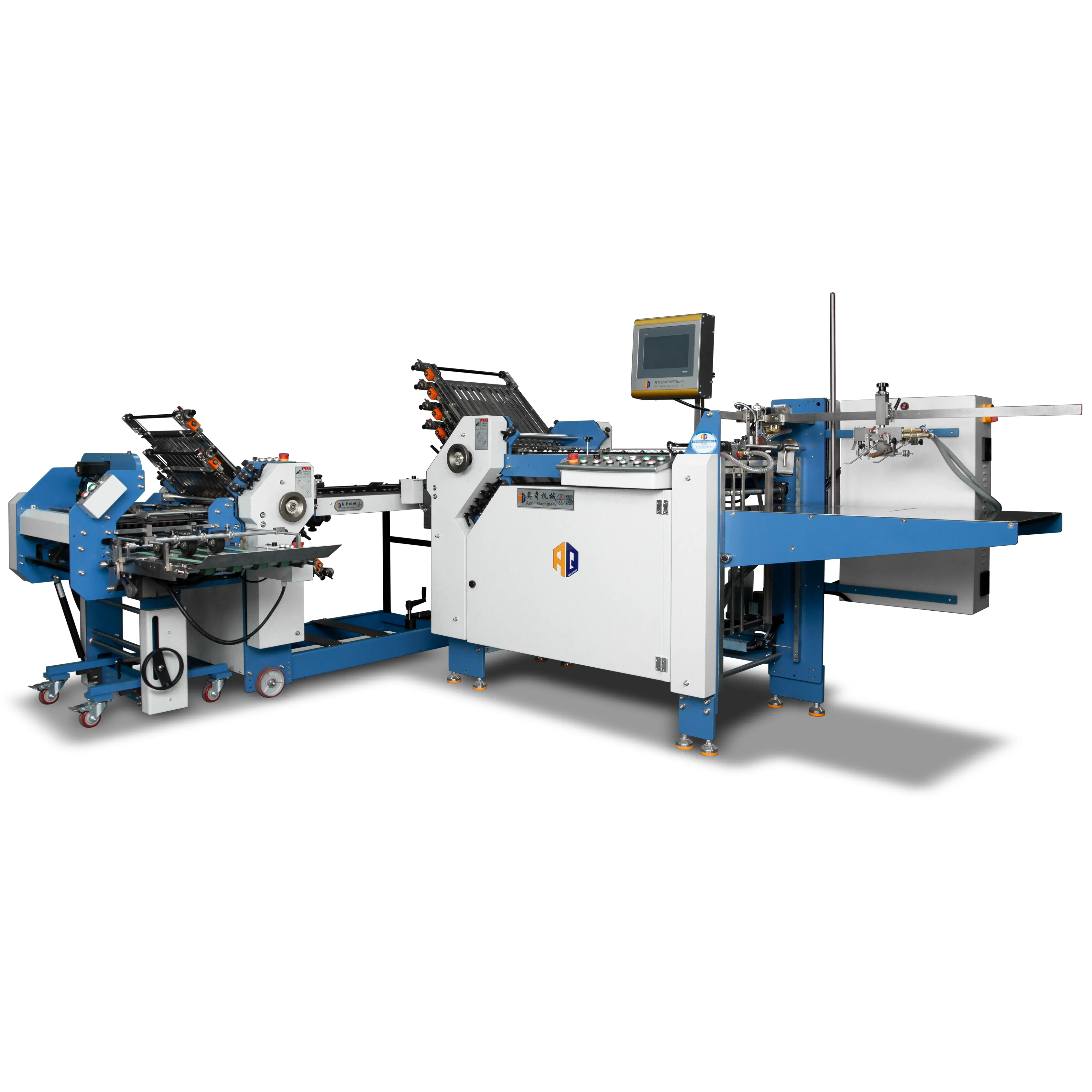 A3 Paper Creasing Folding Perforating Machine Book Printing Digital ...