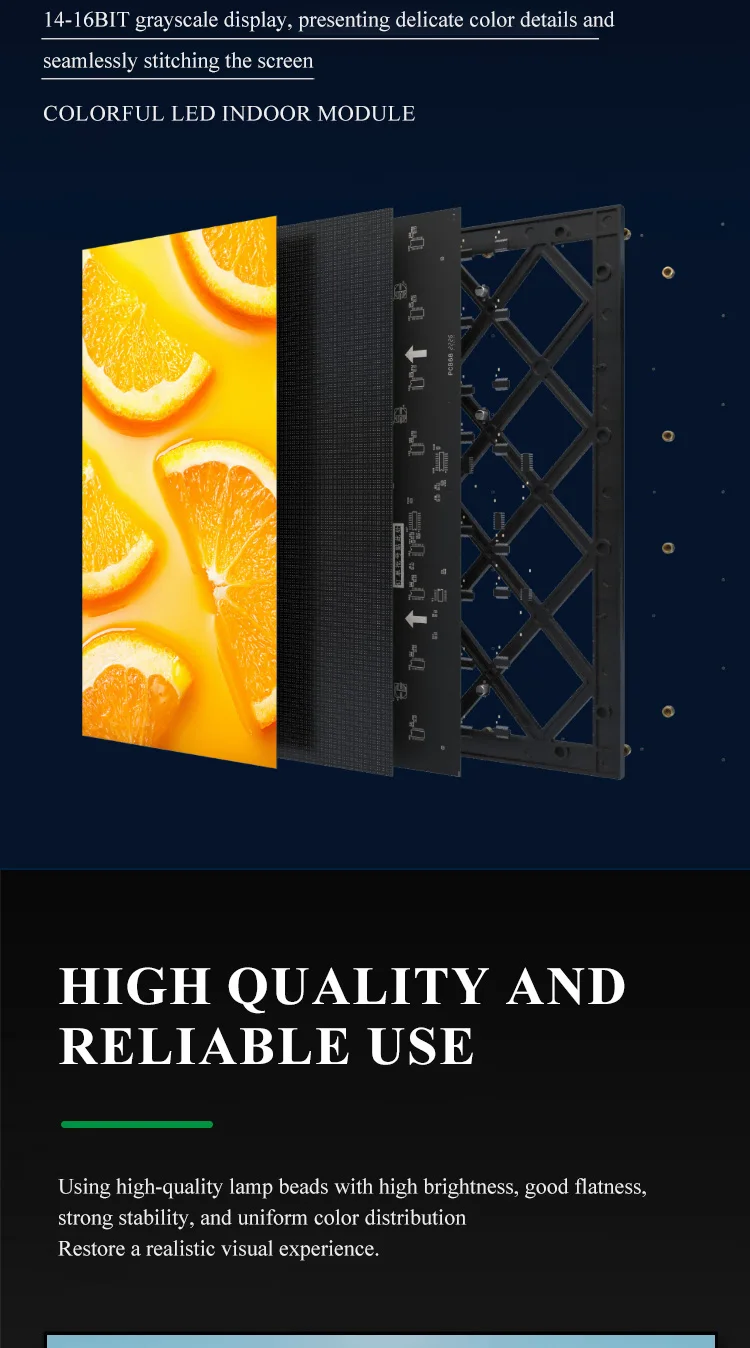 Full Color LED Matrix Screen Module P1.25 for Indoor Displays
